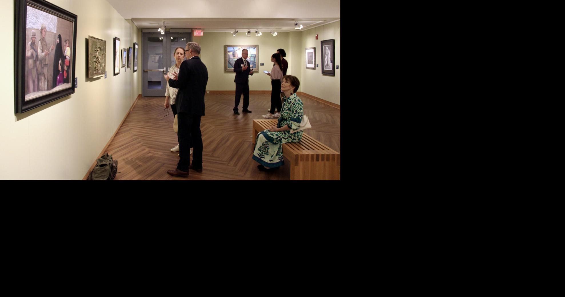 Marine Corps museum gallery features combat artists' art ...