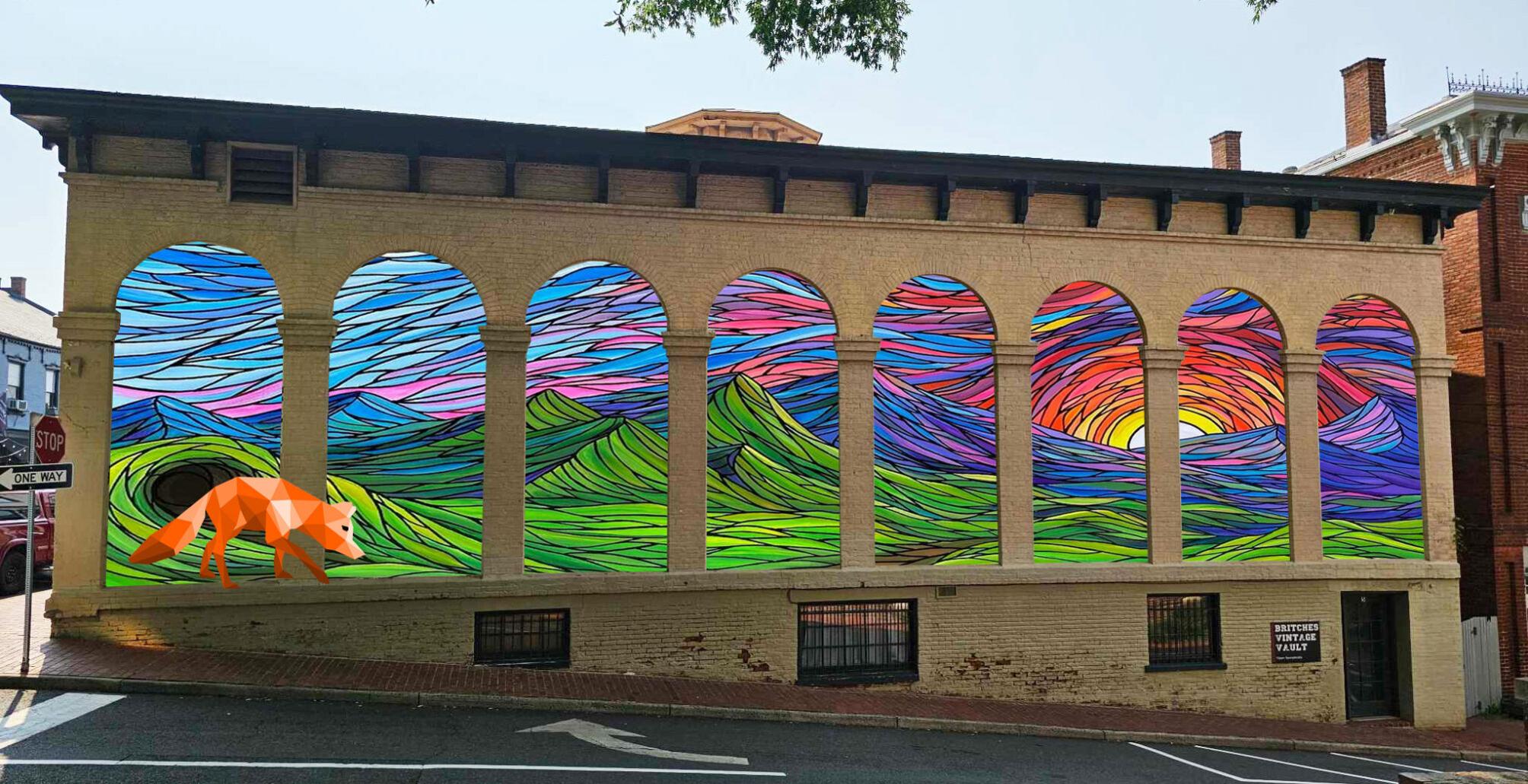 'You Are Home' mural project nearing finish line in Old Town Warrenton ...