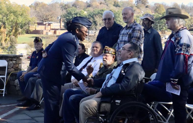 Veterans Day ceremony on Hospital Hill honors service members | News ...