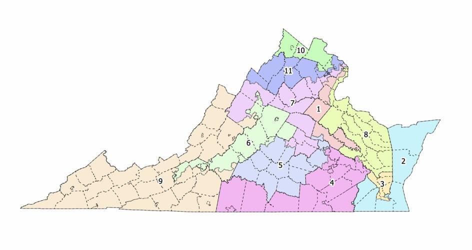 Virginia Democrats unveil long-awaited new congressional map ...