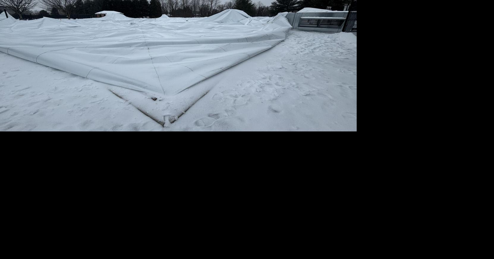 Tennis Center bubble collapses in Leesburg | News | fauquiernow.com