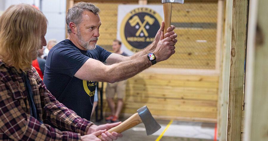 Get the hang of it, and you’re hooked: Discover Heroic Axe in Vint Hill ...