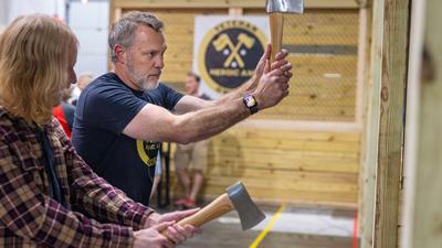 Get the hang of it, and you’re hooked: Discover Heroic Axe in Vint Hill ...