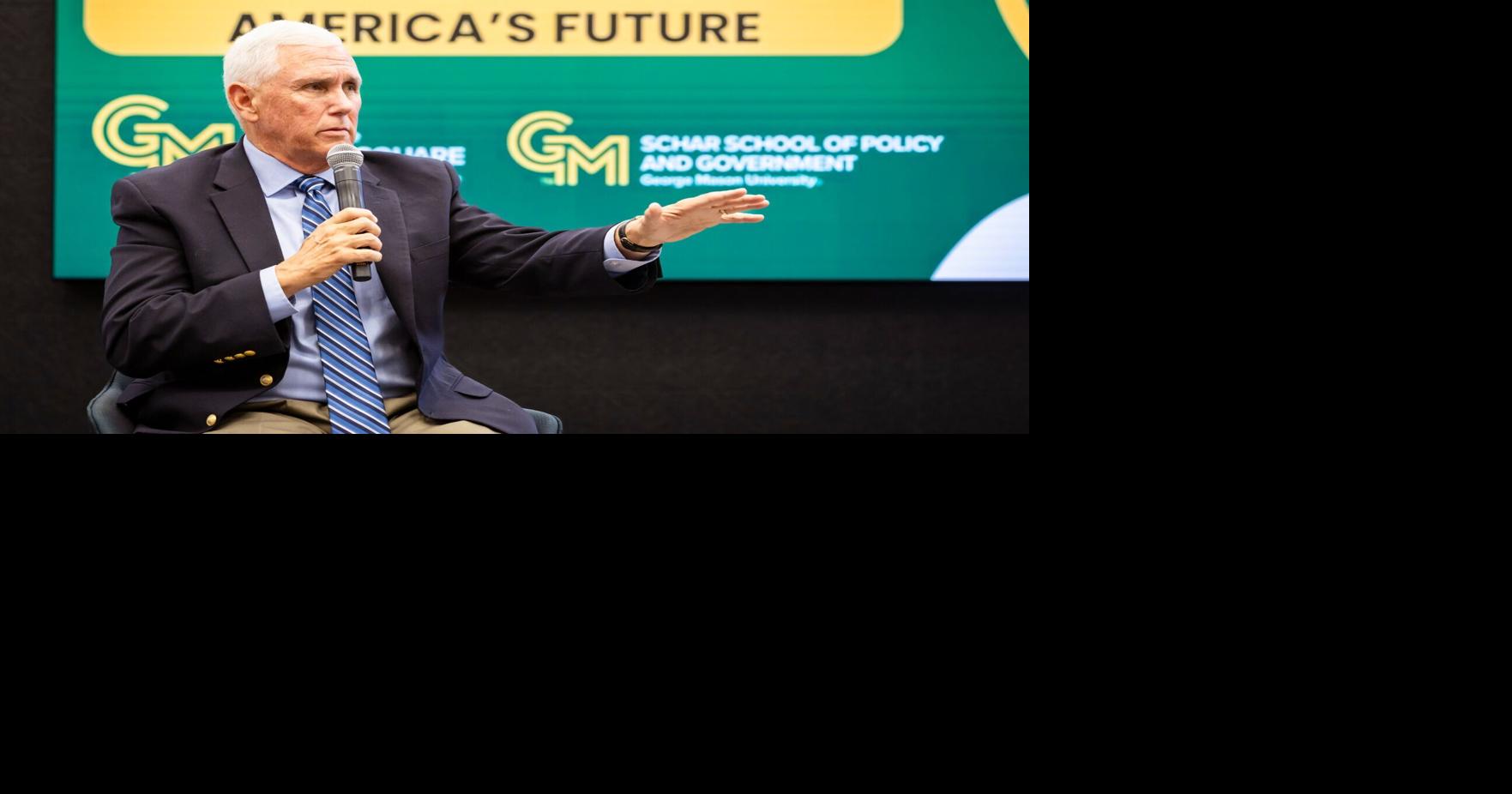 Former Vice President Mike Pence joins George Mason faculty | Education ...