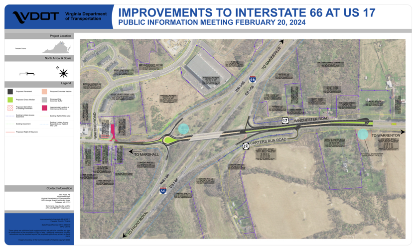 What to do at the Interstate 66-U.S. 17 interchange in Fauquier County ...