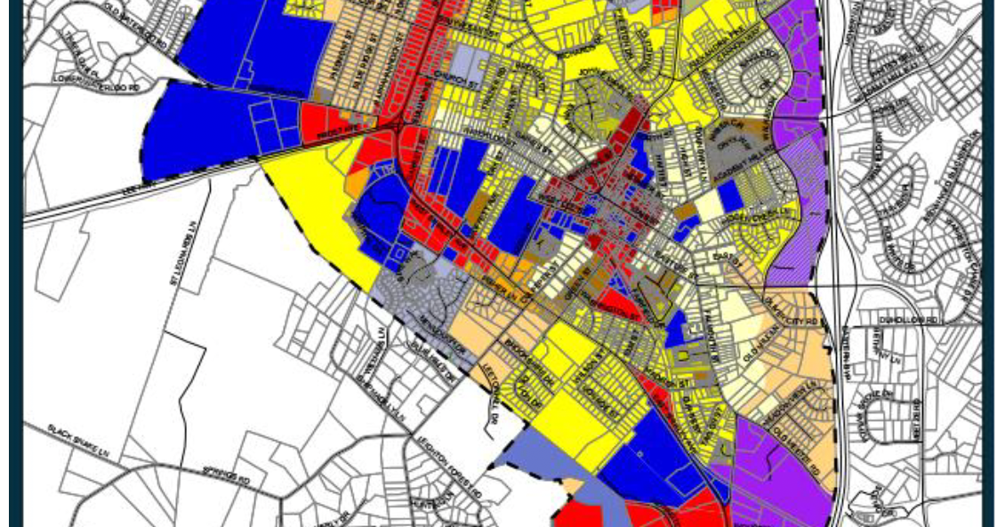 Town map with new boundaries | | fauquiernow.com