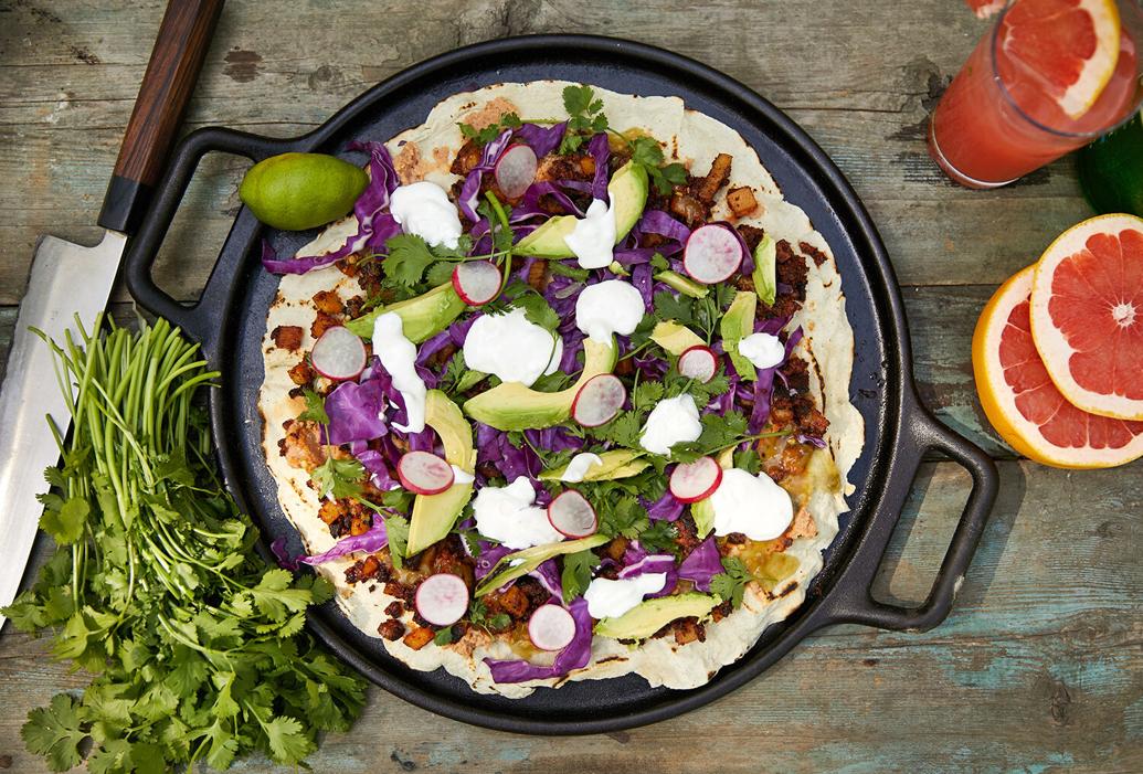 Tlayuda | Dinner | feastandfield.net