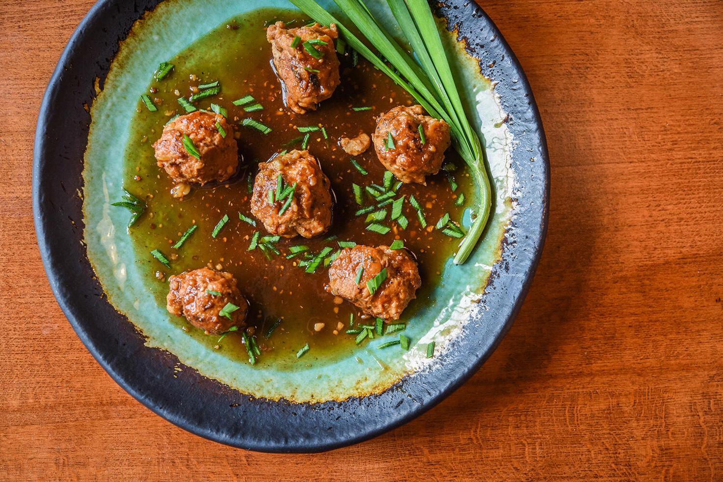 BBQ Turkey Meatballs | Dinner | feastandfield.net