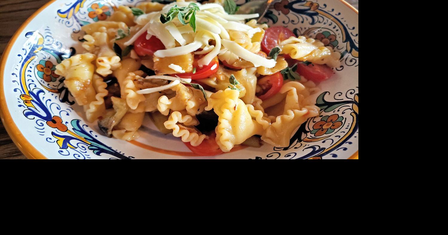 Campanelle with Eggplant, Fontina & Cherry Tomatoes | Dinner ...