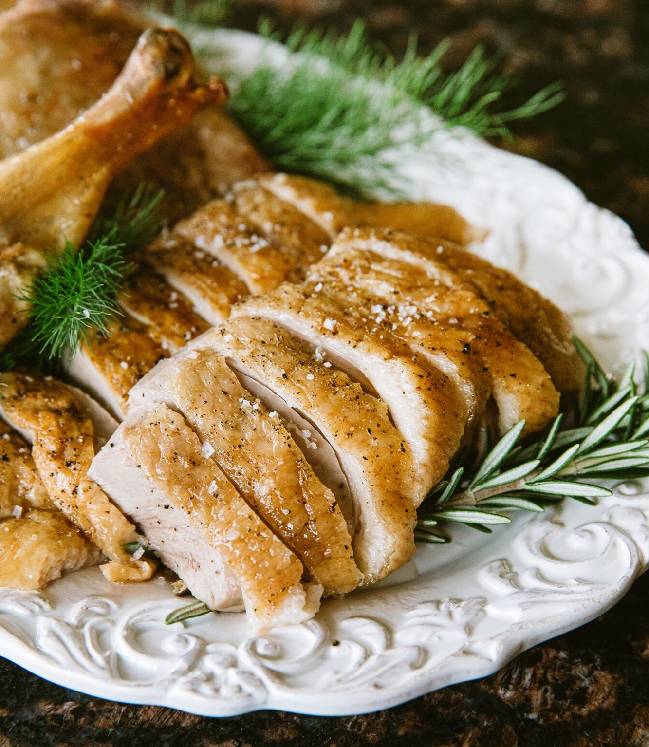 Whole Roasted Duck | Dinner | feastandfield.net