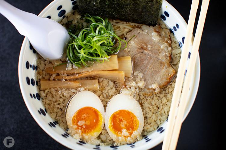 Menya Rui features scratch-made Japanese-style noodles in a tradition ...