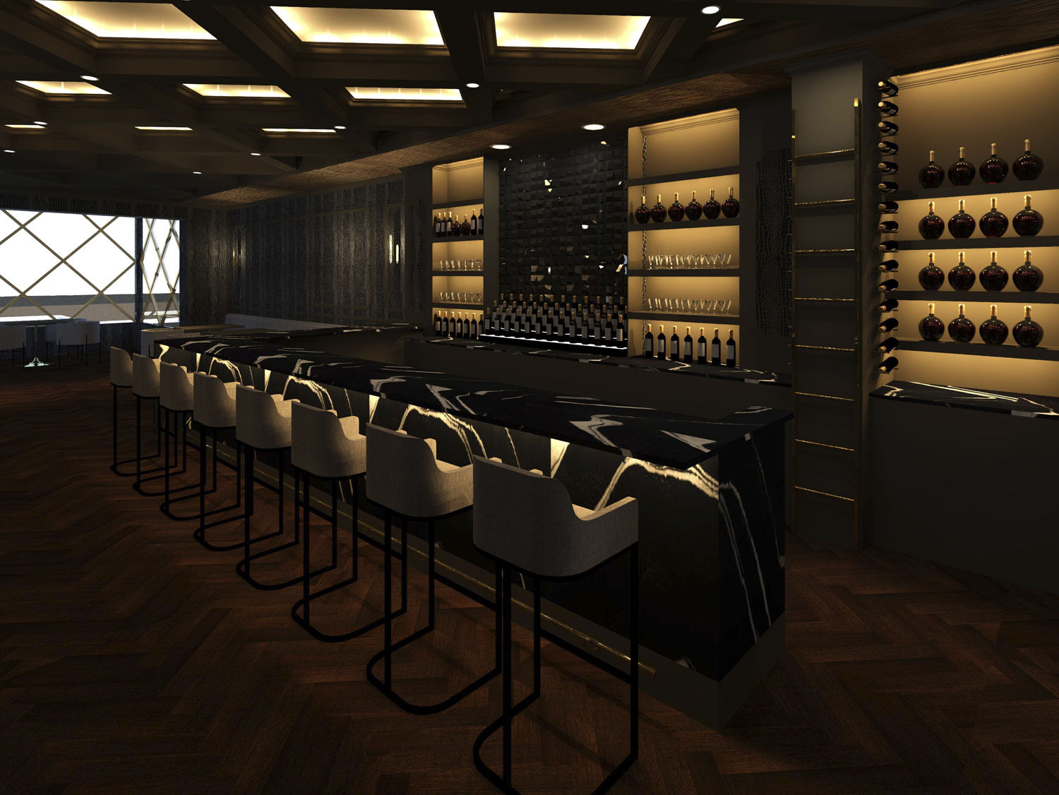 Exo nail bar store