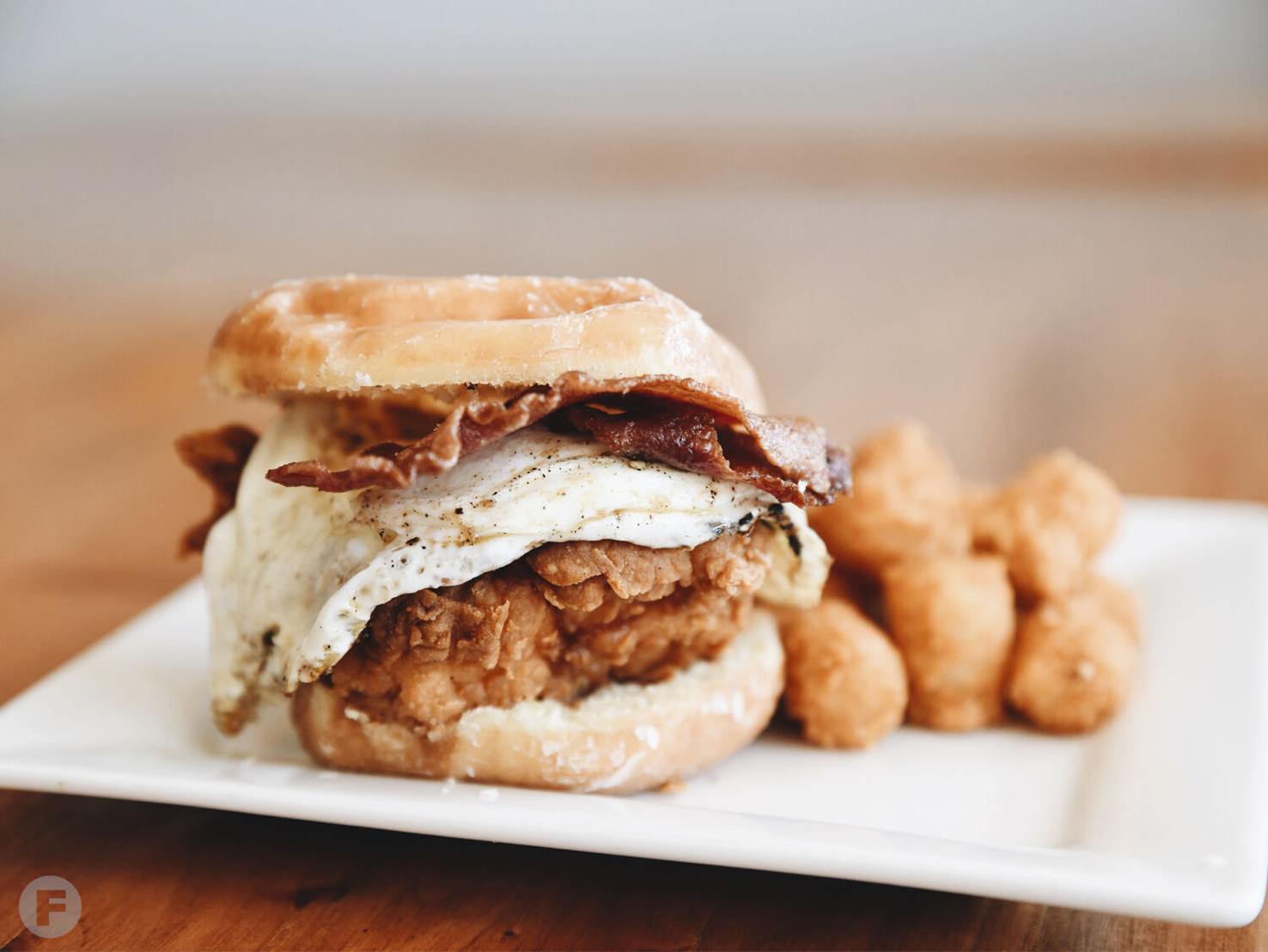 Today's Takeout: Chicken & Donut Sandwich from Brown Sugar Chicken & Donuts