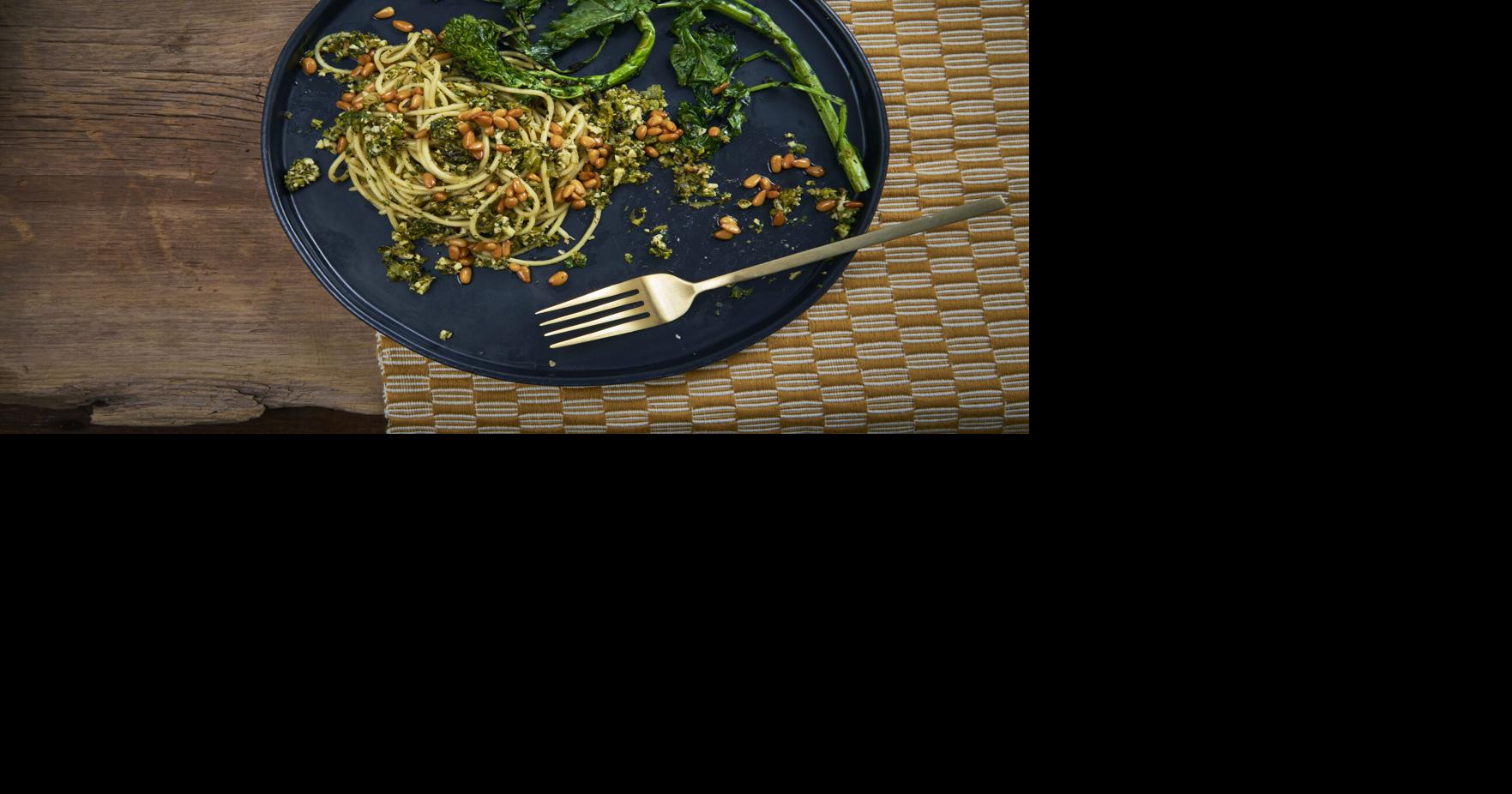 Ramp, Rapini and Pecorino Pesto Spread