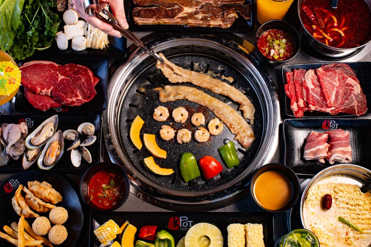 KPOT Korean BBQ & Hot Pot is now open in Overland