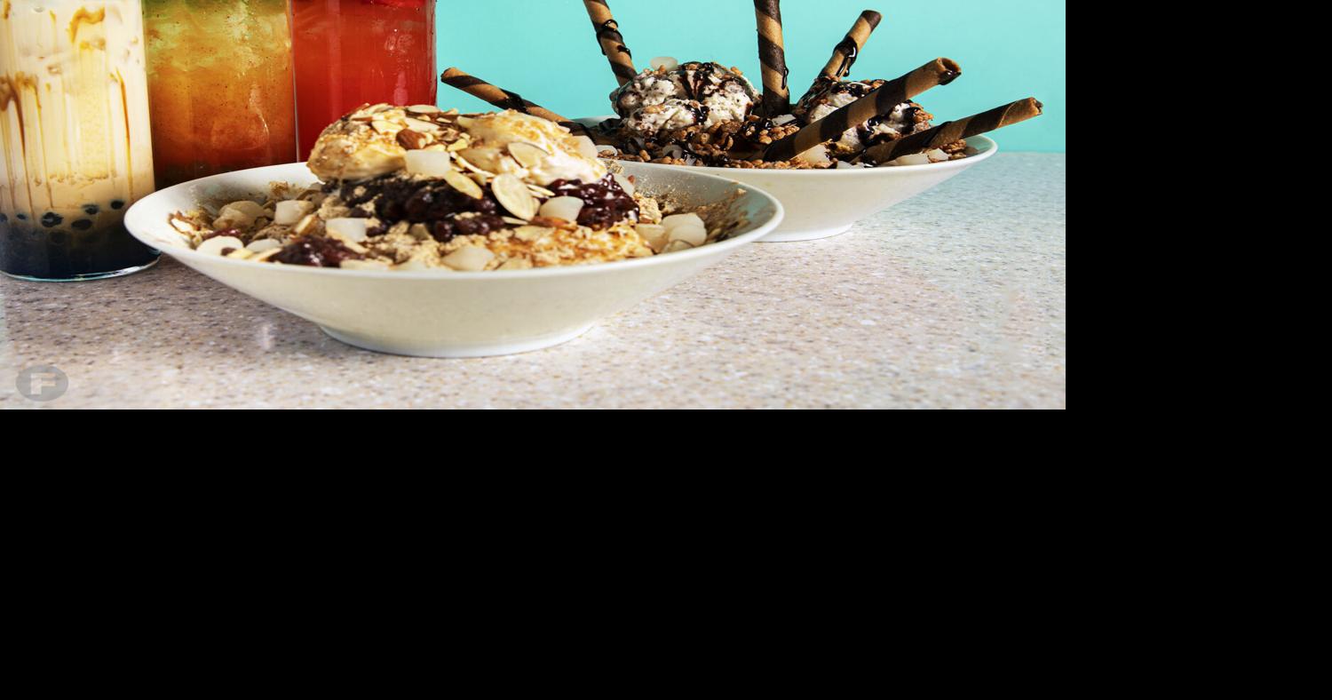 Inside Springfield's Battlefield Mall, Sno Bubble Tea specializes in ...