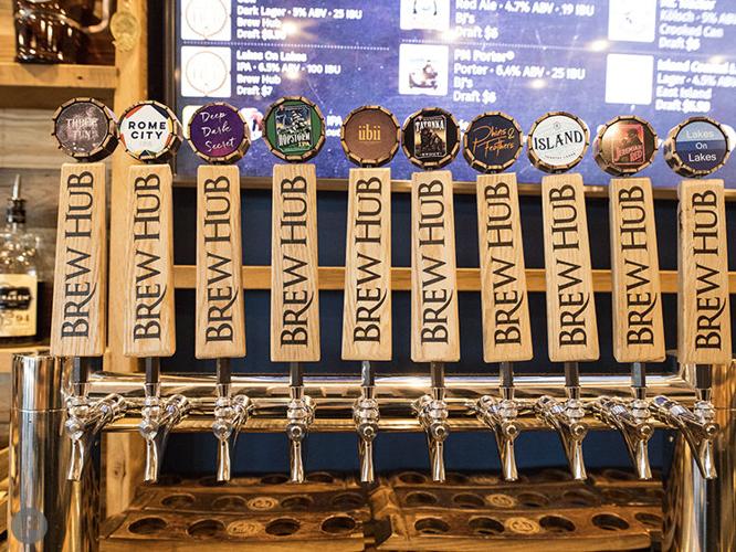 In St. Louis, Brew Hub Taproom Offers 20 Taps and Modern Pub Fare