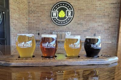 Wire Road Brewing Co., a coffee shop by day and brewery by night, is ...