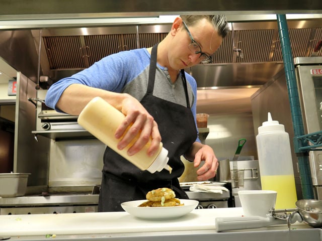 Chef Tim Tuohy Brings Bold Flavors to the Menu at Tom's Town Distillery