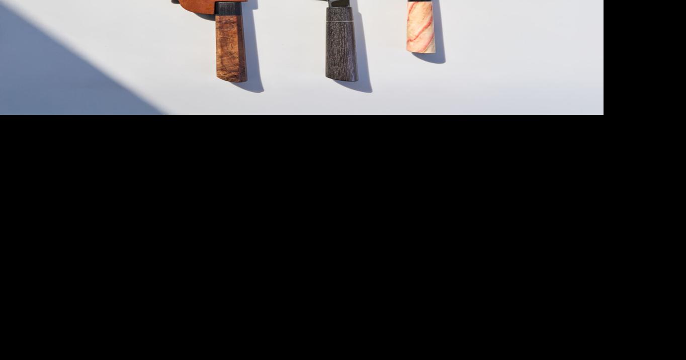 halcyon forge knife trio vertical
