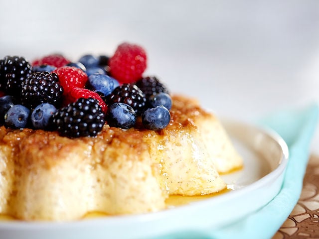 Rice Pudding-Caramel Flan