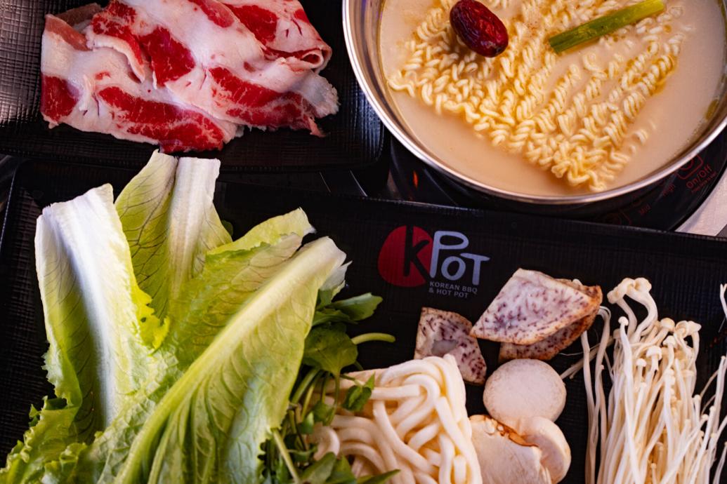 KPOT Korean BBQ & Hot Pot is now open in Overland
