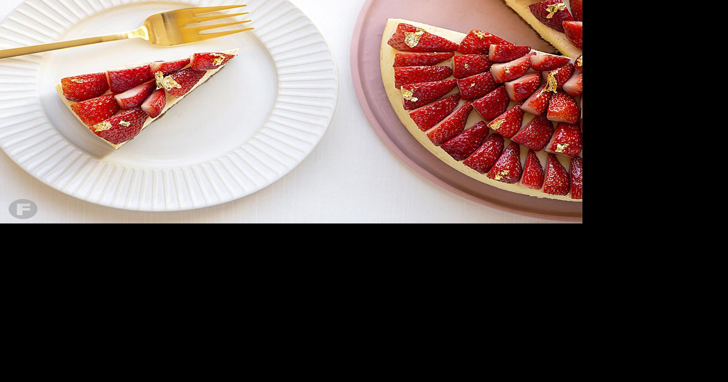 Strawberry Lemon Cheesecake