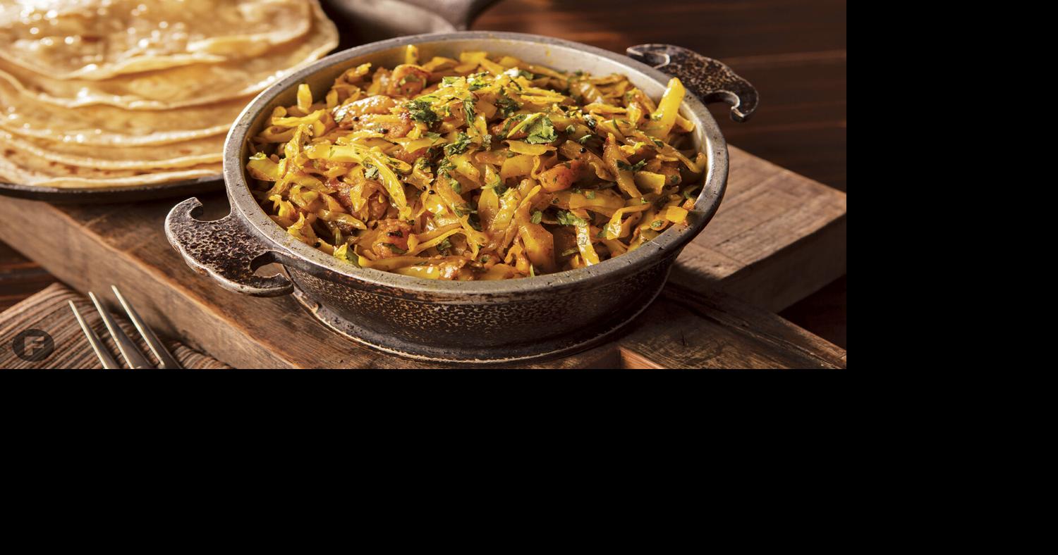 Potato & Cabbage Shaak