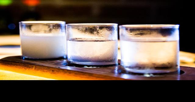 Blue Sushi Sake Grill Sake Flight