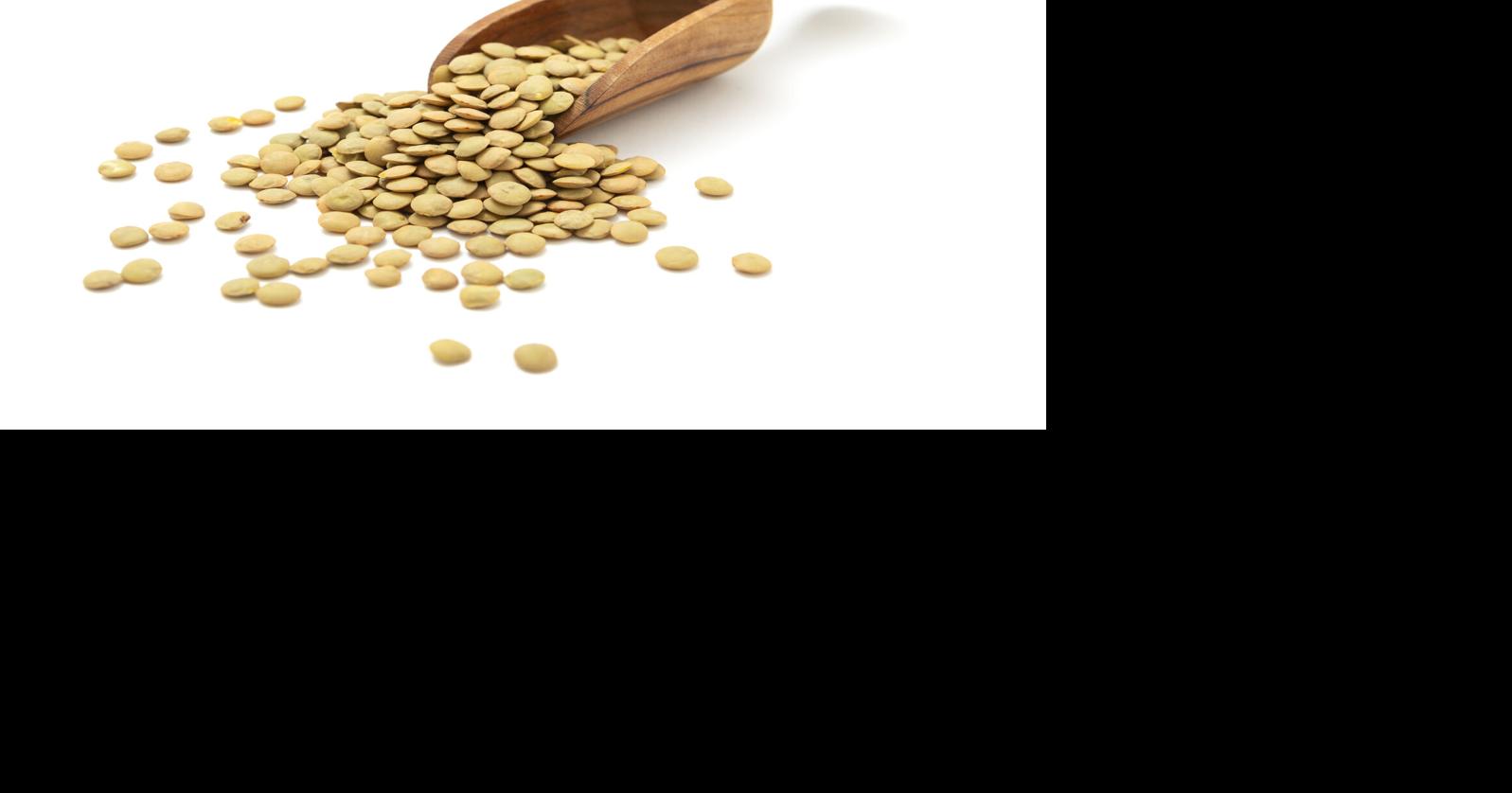 Dried lentils