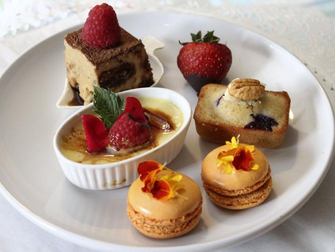 red raspberry tea room