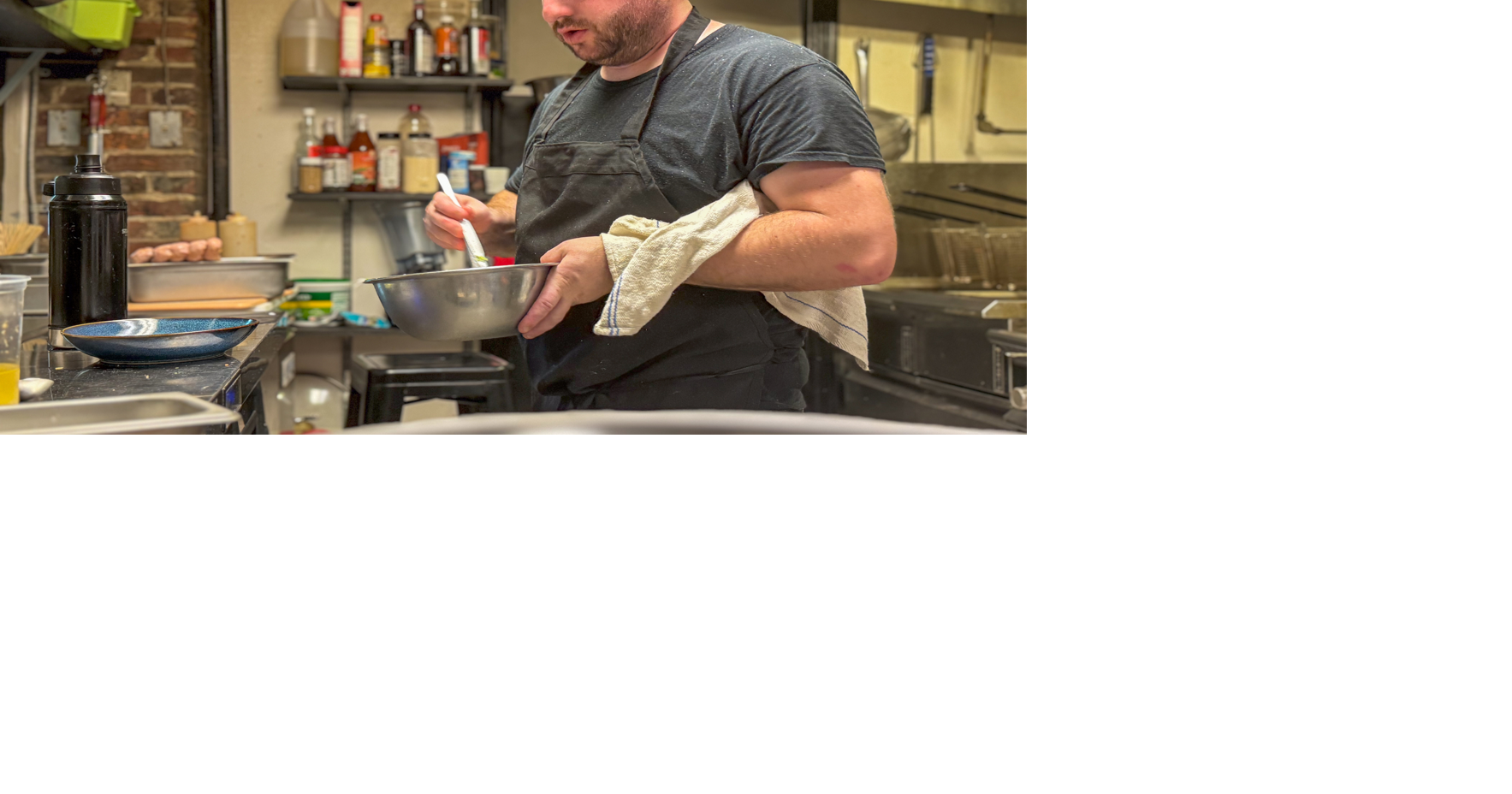 Chef Petty cooks what he likes at Stew's Food & Liquor