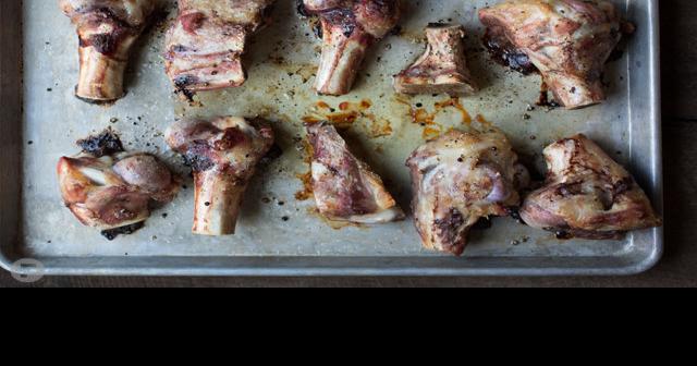 Shichimi-Rubbed Chicken Thigh “Ribs”