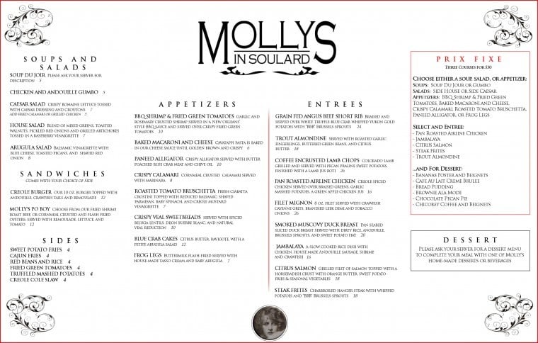The Feed: Molly's Debuts New Menu Tonight