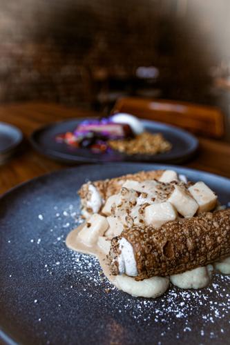 Pastry chef Amelia Lytle's desserts at Sidney Street Cafe are pure artistry