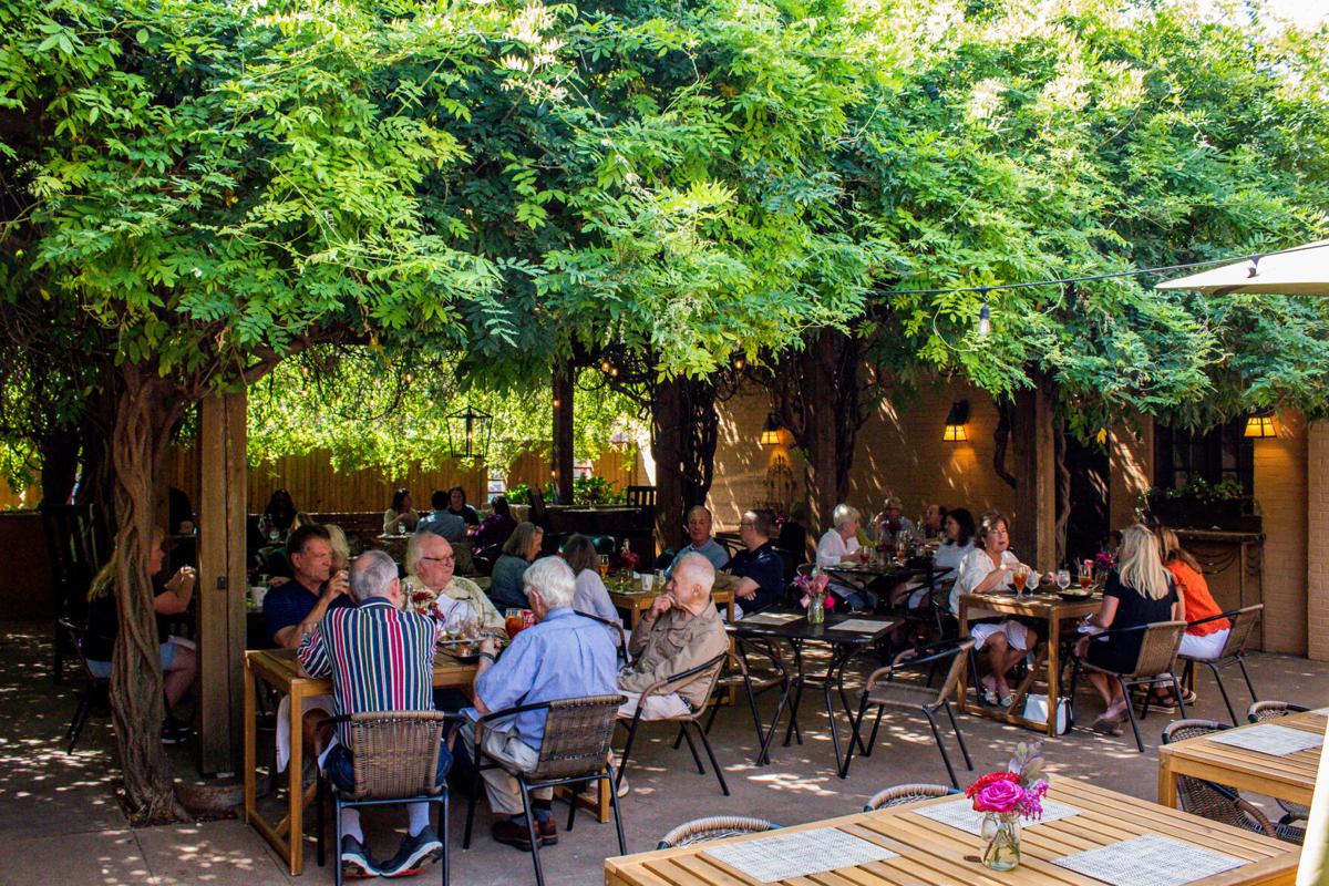 Oliva Café is a hidden patio café in The Hill neighborhood