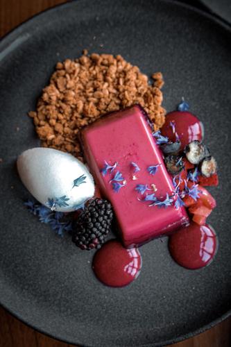 Pastry chef Amelia Lytle's desserts at Sidney Street Cafe are pure artistry