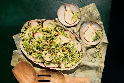 Recipe: Frisée Salad with Beer Mustard Vinaigrette