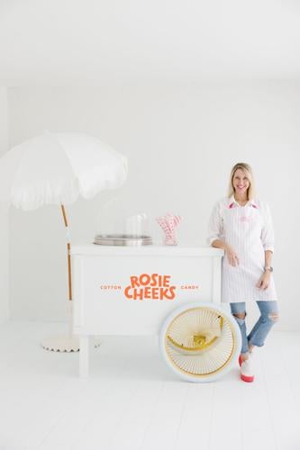 Heather Roth is spinning joy with Rosie Cheeks Cotton Candy