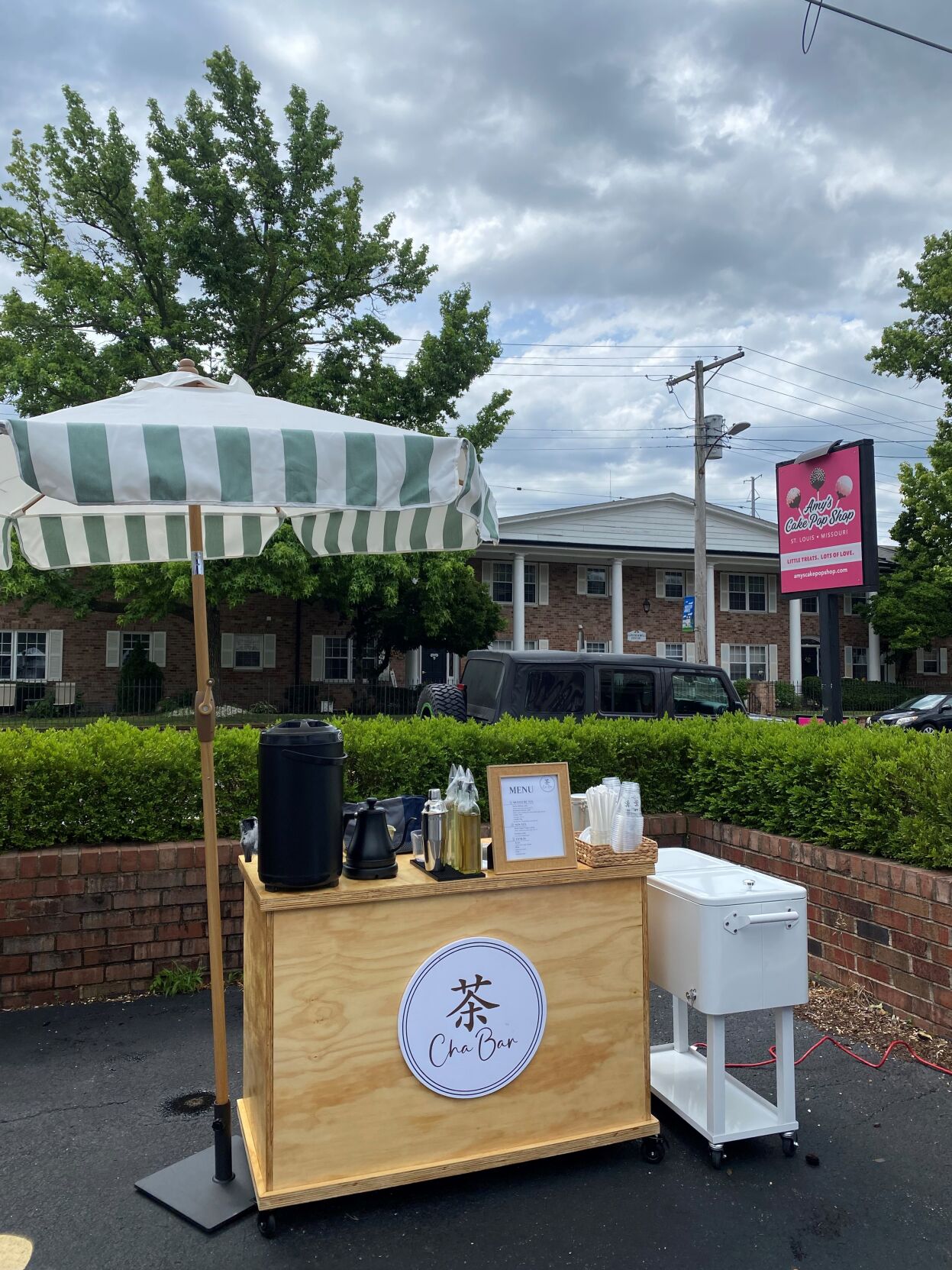 Cha Bar mobile tea cart is serving creative tea all over STL