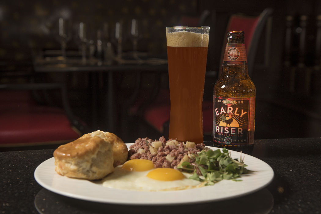 Chaz on the Plaza Adds ‘Eggs and Beer’ This Month