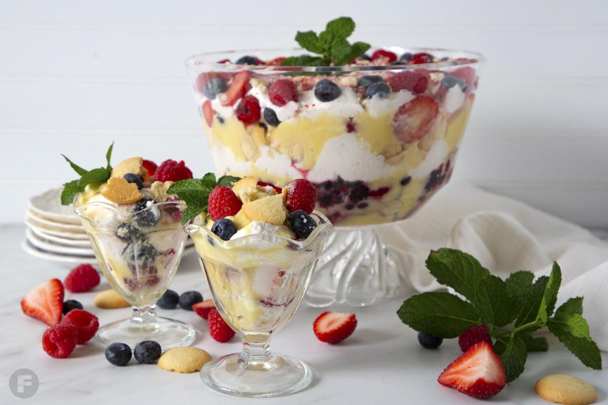 Mixed Berry Trifle