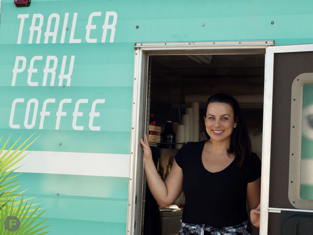 Trailer Perk Coffee Serves Espresso Drinks On the Go in Springfield
