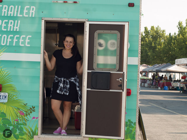 Trailer Perk Coffee Serves Espresso Drinks On the Go in Springfield
