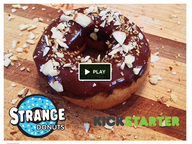Strange Donuts Launches Kickstarter Campaign, Giving First Taste Thursday