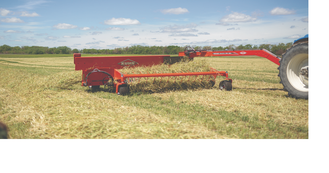 New KUHN MM 301 Merge Maxx® Hay Merger | News | feedlotmagazine.com