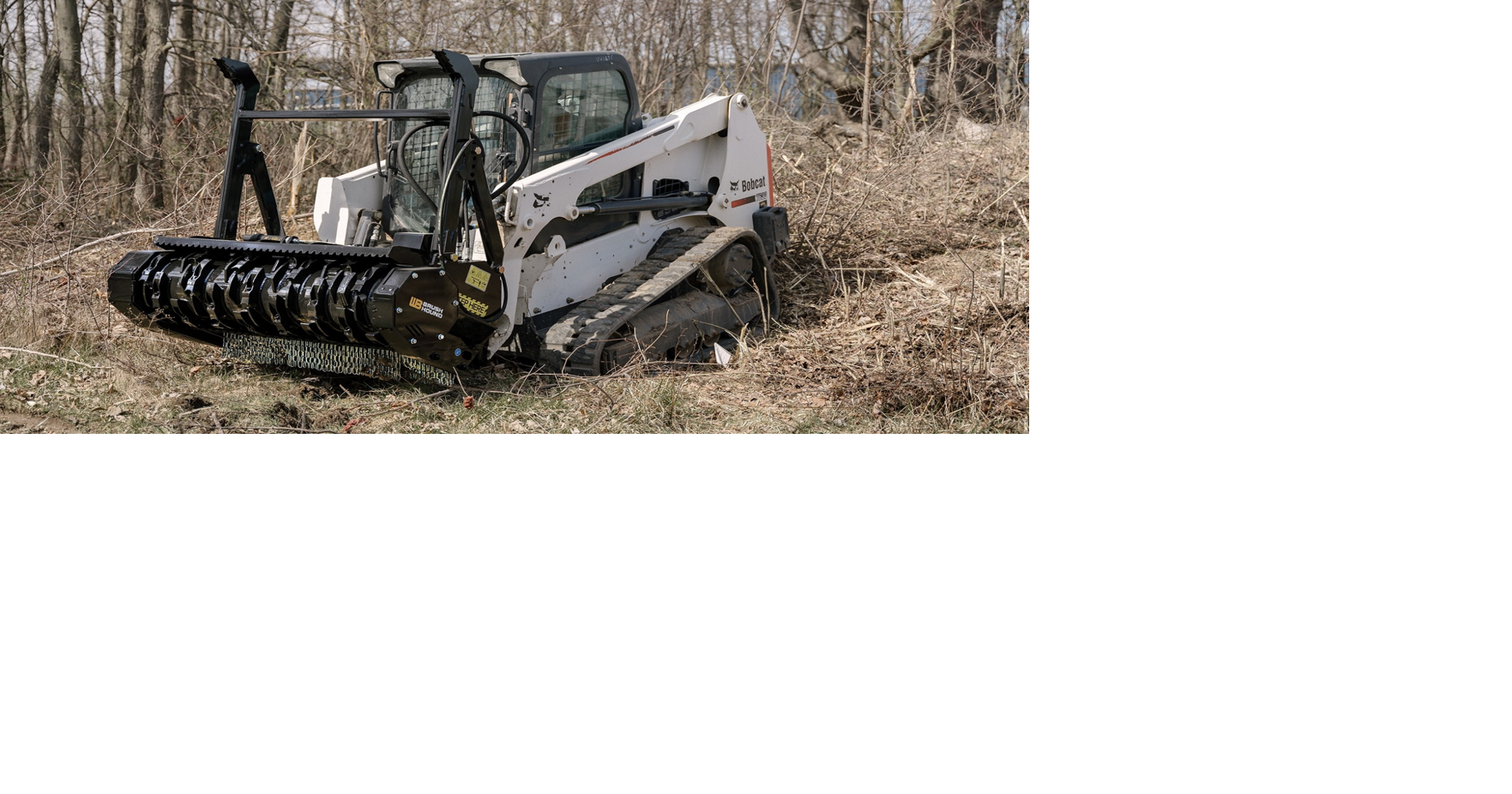 Werk-Brau FHX66 Forestry Mulcher Transforms Standard Flow Skid Steers ...