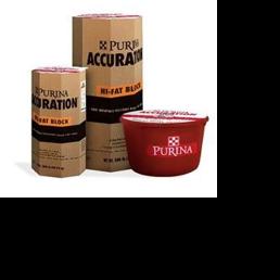 Purina Animal Nutrition introduces Accuration® Hi-Fat Block | Company ...