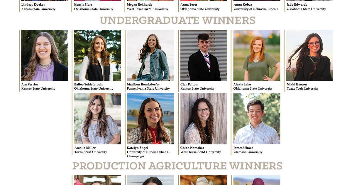 The 2023 Colvin Scholarship Fund Awards Future Beef Leaders | Beef News ...