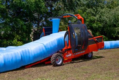 KUHN OWS 6500 Round & Square Bale Inline Wrapper | Company News ...